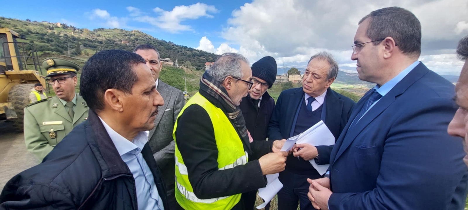 Glissement de terrain à Oulad Aïssa : Une délégation ministérielle se ...