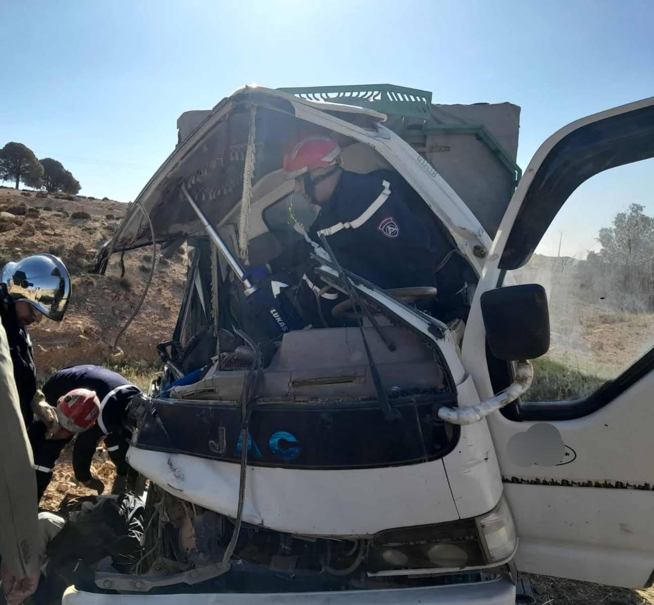 Un mort et deux blessés dans un accident de la route à Sidi Bel Abbès - El Mawkie