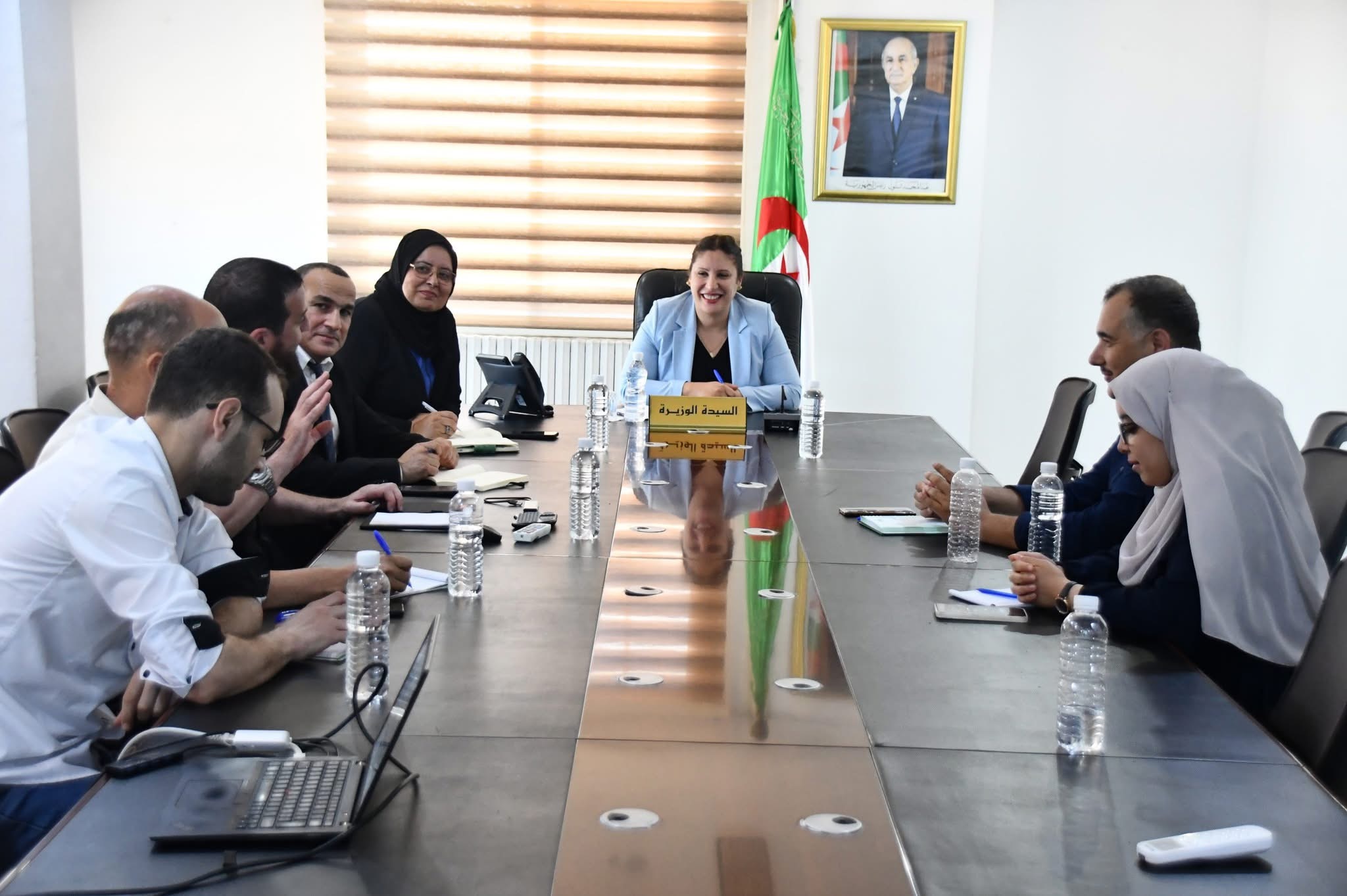 وزيرة البيئة تترأس جلسة عمل لتقييم تقدم عملية الرقمنة في القطاع - الموقع